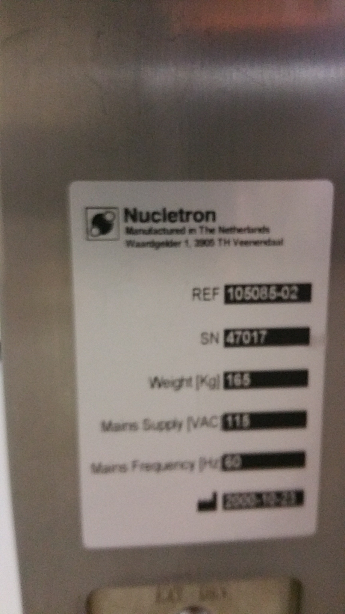 2000 Nucletron MicroSelectron HDR-NISR8140 For Sale
